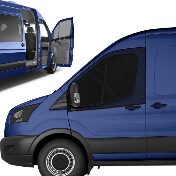 商品名: Federedevo 2層 サイドウィンドウサンシェード 磁気バグスクリーン フロントドア用 ユニバーサルサイズ プロマスター、スプリンター、メトリス、その他のバン用 Federedevo Double Layers Side W...