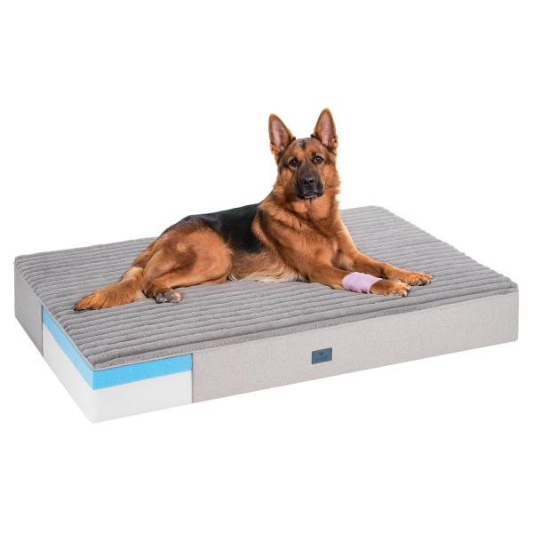 商品名:  Veehoo Orthopedic Memory Foam Dog Bed, 7 Inch Thick Extra Large XXL Dog Bed for Senior Dogs with Ultra-Soft Fluffy...