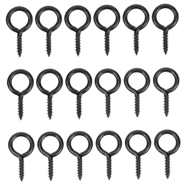 商品名:  Homoyoyo 30pcs Heavy Duty Self Tapping Eye Bolt Hooks Black Metal Hangers for Indoor Use for Ceiling Storage of Ut...