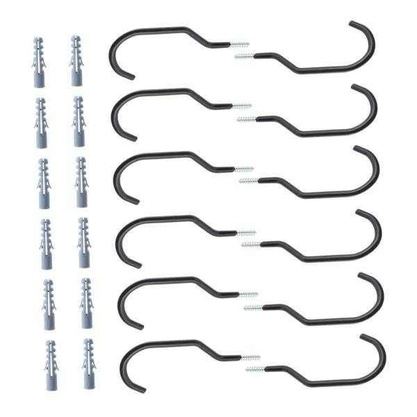 商品名:  Abaodam Heavy Duty Bike Hooks Wall Mount Bike Hanger Ceiling for Garage Freestandingブランド: Abaodam商品サイズ: 14X6.6CM高さ...