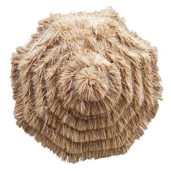 商品名:  IKVYVPM 9ft/10ft Thatched Replacement Canopy for Umbrella 9-Ribs UV Resistant Fabric Outdoor Sun Shade Coverブランド: ...