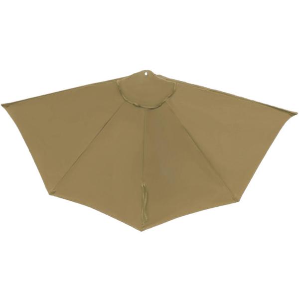 商品名:  IKVYVPM 9ft outdoor patio half umbrella replacement canopy 160gsm, UV30+ (null Khaki)ブランド: IKVYVPM商品番号: 色: Khaki海外...
