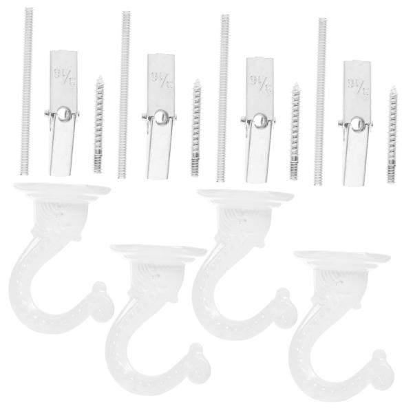 商品名:  Cabilock 4sets Heavy Duty Ceiling Hooks Wall Fixing Plant Hanger for Indoor and Outdoor Use Strong Load-Bearing Ca...