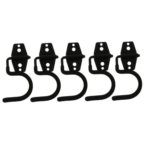 商品名:  NUOBESTY 5pcs Heavy-Duty Wall-Mounted Garage Storage Hooks for Tools Brooms and Mops Efficient Organization for Ga...