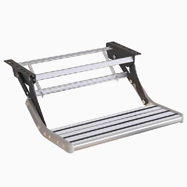 商品名:  Manual RV Step Assembly Antislip RV Entry Steps with Load Bearing 440 LBS Compact Onehand Expand or Collapse for M...