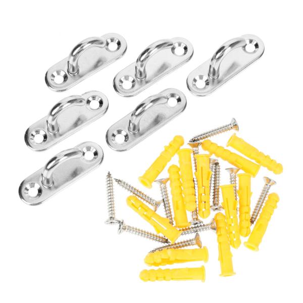 商品名:  Garneck Ceiling Hooks for Hanging 304 Stainless Steel Lifting Ring Pad Eye Plate Hook for Plant Tool Wide Range of...