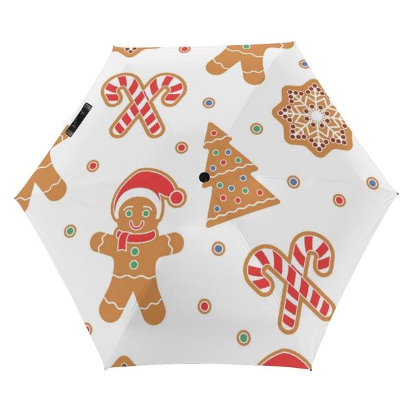 商品名:  Nugier 5-Fold 6 Ribs Travel Sun Parasol, Folding Umbrella Manual Open/Close Umbrella UV Protection Strong Rain Out...