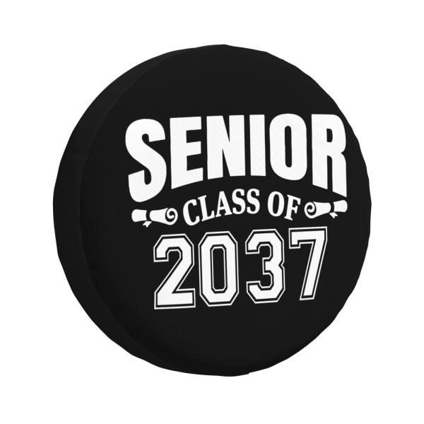 商品名:  Senior Class of 2037 15 Inch Spare Tire Cover Weatherproof Wheel Protector Rv SUV Truck Trailer Camper9ブランド: Gener...