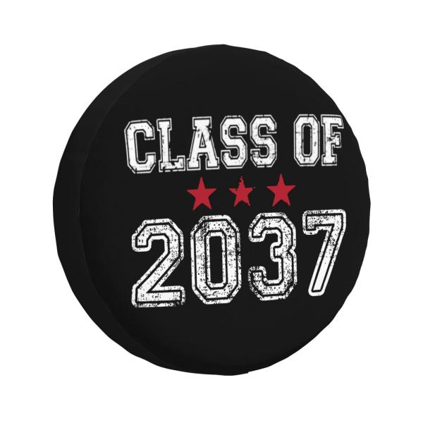 商品名:  Class of 2037 Graduation High School College Senior 15 Inch Spare Tire Cover Weatherproof Wheel Protector Rv SUV T...