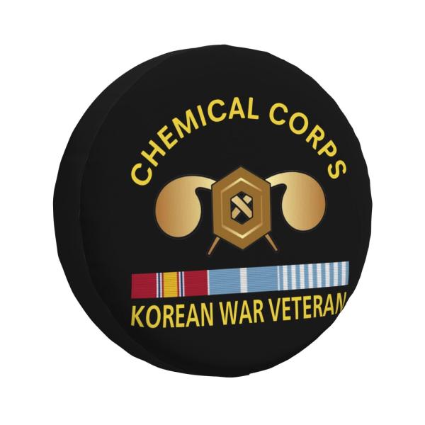 商品名:  Chemical Corps Korean War Veteran 15 Inch Spare Tire Cover Weatherproof Wheel Protector Rv SUV Truck Trailer Campe...