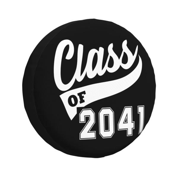 商品名:  Class of 2041 Graduation High School College Senior 15 Inch Spare Tire Cover Weatherproof Wheel Protector Rv SUV T...