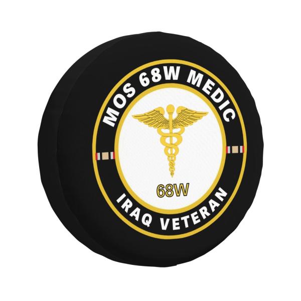 商品名:  Mos 68w Medic Iraq Veteran 15 Inch Spare Tire Cover Weatherproof Wheel Protector Rv SUV Truck Trailer Camper6ブランド:...