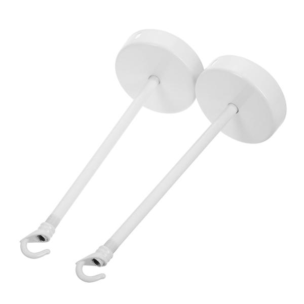 商品名:  MAGICLULU 1pair Ceiling Chandelier Hooks for Lights Deck Hooks for Lights Wall Hanging Cable Wire Holder Heavy Dut...