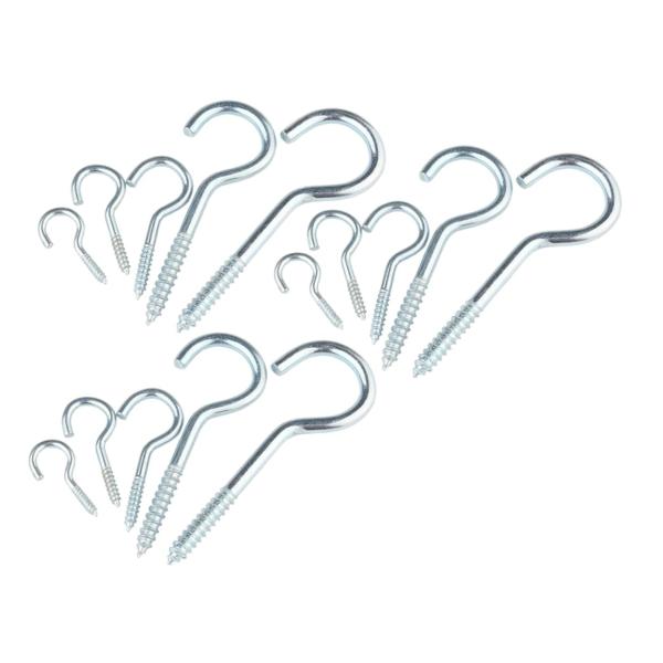 商品名:  Cabilock 15pcs Heavy Duty Ceiling Hooks Self-Tapping Screw Hooks Shape for Storage Hangersブランド: Cabilock商品サイズ: 7.4...