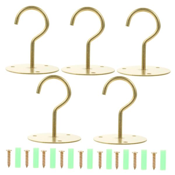 商品名:  Hemoton Plasterboard Ceiling Hooks Heavy Duty Metal Ceiling Hooks Wall Fixing Toggle D-Ring 65mm Goldブランド: Hemoton...
