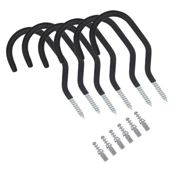 商品名:  DIYEAH 6pcs Bike Ceiling Mount Hooks Heavy Duty Screw in Bike Hangers for Garage Storageブランド: DIYEAH商品サイズ: 15.20X6...