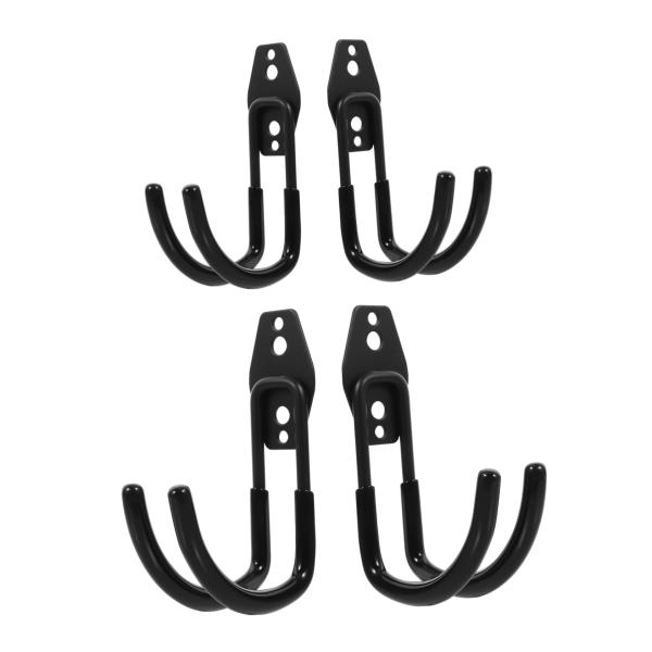 商品名:  POPETPOP 4pcs Heavy Duty Garage Hooks Wall Hangers Storage Hooks for Garden Tools Bike Rack Mounting Kitブランド: POPE...