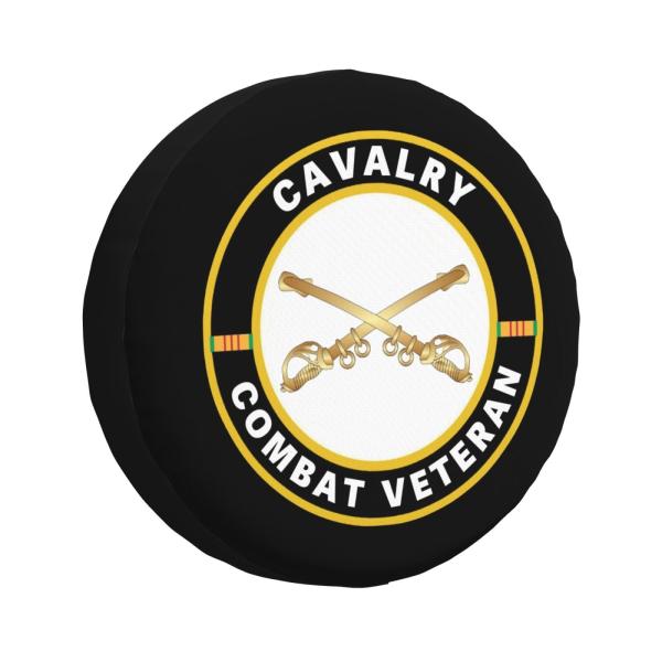 商品名:  Us Army Cavalry Vietnam Combat Veteran 15 Inch Spare Tire Cover Weatherproof Wheel Protector Rv SUV Truck Trailer ...