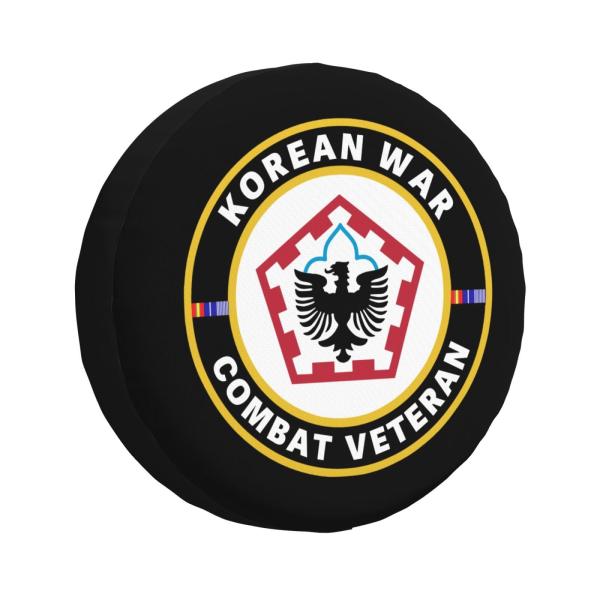 商品名:  555th Brigade Korean War Combat Veteran 15 Inch Spare Tire Cover Weatherproof Wheel Protector Rv SUV Truck Trailer...