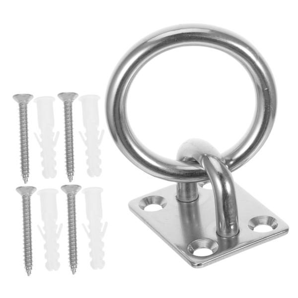 商品名:  balacoo Robust Stainless Ceiling Hooks Screw Hook Heavy Duty Square Pad Eye Plate Ring for Indoor/Outdoor Useブランド:...