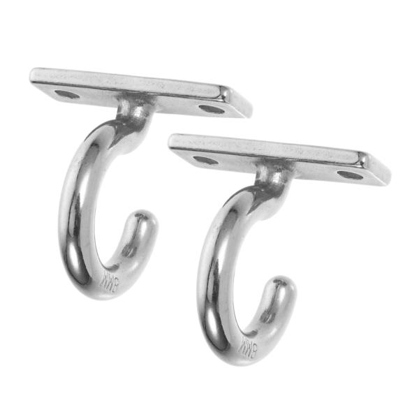 商品名:  GLEAVI 2pcs Heavy Duty Stainless Steel Ceiling Hooks Mount for Clothes Lights Hook for Bathroom Kitchenブランド: GLEAV...