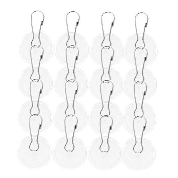 商品名:  Toyvian 20pcs Adhesive Ceiling Hooks Strong Transparent Sticky Hangers for Balloons Lights and Holiday Decorations...