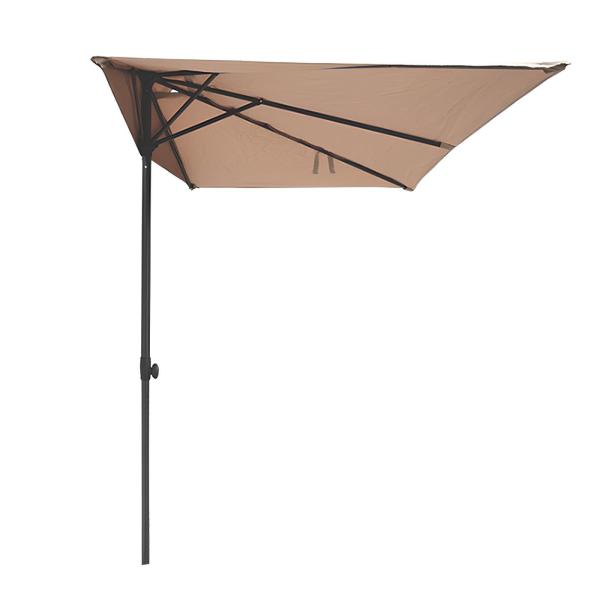 商品名:  WUGUOK Half Parasol 250cm*130cm, Balcony Umbrella, Polyester Adjustable Height, Sun Shelter(Khaki)ブランド: WUGUOK商品サイ...