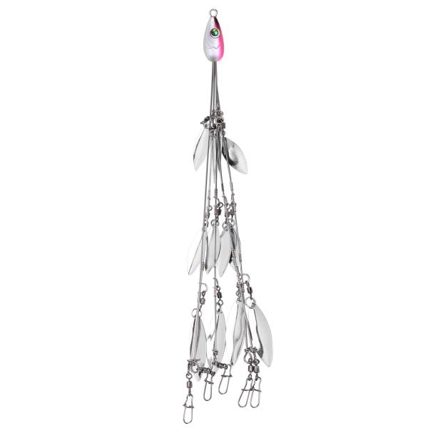 商品名:  QANYEGN 12 Bladed Umbrella Rig Fishing, MultiLure and Baits Rigs with Swivels, Umbrella Artificial Bait Kit for Fi...