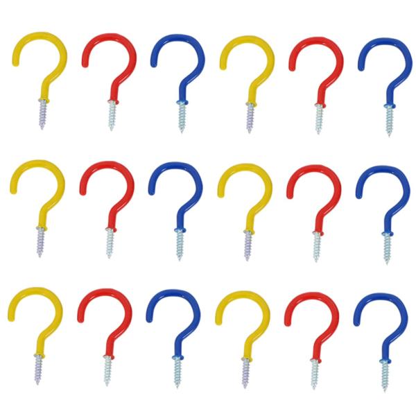 商品名:  Cabilock 24pcs Heavy Duty Screw-in Ceiling Hooks Waterproof Alloy Hook for Hanging Plants Lights and D〓cor Suitabl...