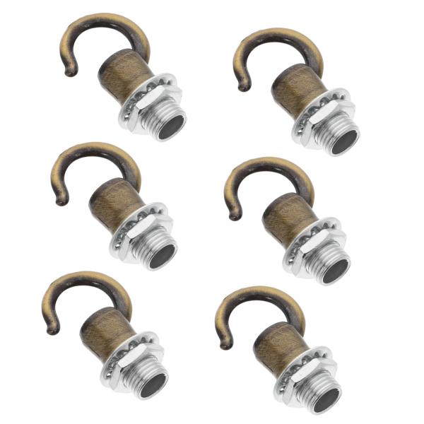 商品名:  Hemoton 6pcs Decorative Hook Screw Nut Lantern Pendant Light Hardware for Ceiling Hanging Light Fixtureブランド: Hemot...
