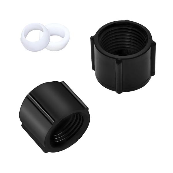 商品名: HZEL RV ローポイント排水シール&amp;キャップ、2個 キャンパー ローポイント排水カバー シーリングリング付き ツーリングカー 1/2インチ 温水ラインアクセサリー キャンピングカー、トラベルトレーラー、RV用 ユニバー...