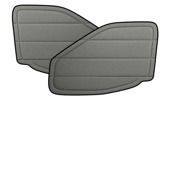 商品名: VANNCAMP 極厚 フロントドア ウィンドウカバー (ペア) フォード トランジット ミディアム/ハイルーフ用 2015-2019 磁気断熱遮光ウィンドウサンシェード 折りたたみ式デザイン 4シーズン VANNCAMP Ext...