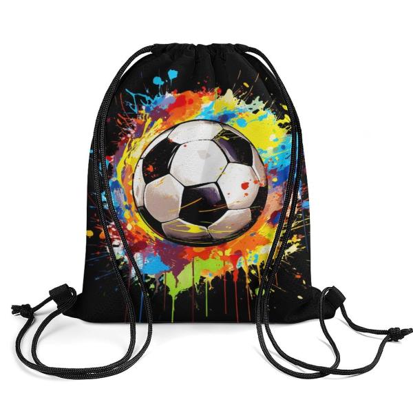 商品名:  ZCJB-WSRY Soccer Drawstring Backpack - Cool Cinch Sack, String Backpacks for Kids Women Men Boys Girls for Gym Out...