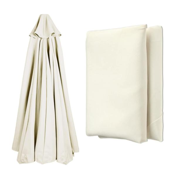 商品名:  9/10 Ft Umbrella Canopy Replacement 8 Ribs/6 Ribs, Patio Umbrella Cover Canopy Replacement Top, Fade Resistant Tea...