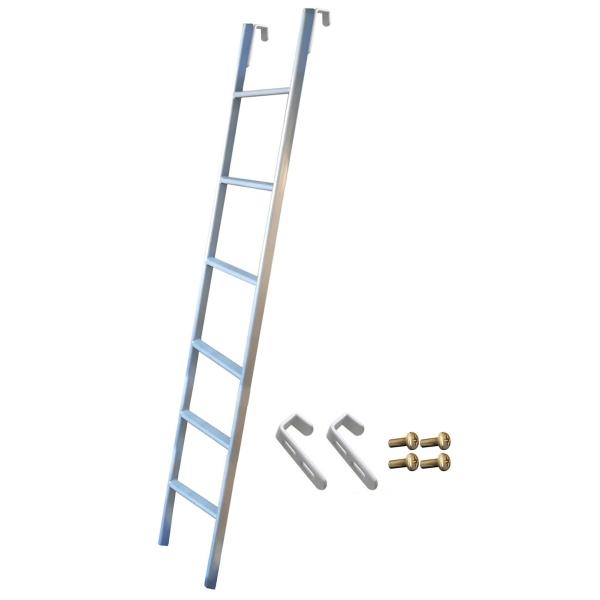 商品名:  MBXLDGFD Bunk Bed Ladder Metal Bed Ladder with Adjustable Hooks, RV Car Boat Loft Step Ladder, Hanging Self Assemb...