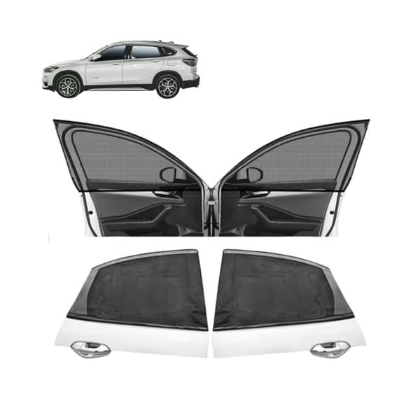 商品名: 車のウィンドウシェード ? バック&amp;サイドウィンドウ用の通気性のあるメッシュサンシェード、赤ちゃん、家族、ペットのUV保護、プライバシースクリーン、SUVや車用の虫や蚊よけ。キャンプ(SUV)に最適 Cars Window...