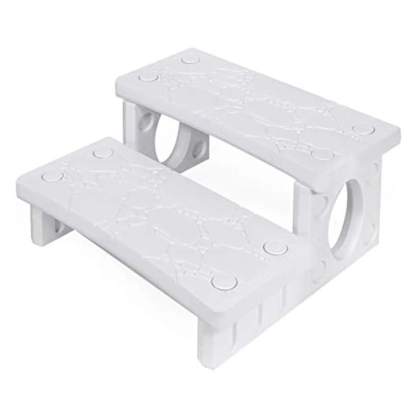 商品名:  ATATKP RV Steps,2-Step Spa Hot Tub Pool RV Campers Deck Steps Lightweight Sided Step, Anti-Slip Portable Stairs, H...