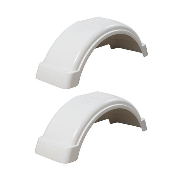 商品名:  OHGGYQO Set of 2 Single Axle Trailer 12" Wheels Tires Top Step Skirt Boat White 008542X2 132-5409ブランド: OHGGYQO商品番号...