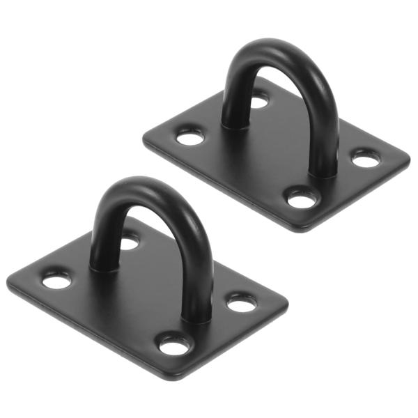 商品名:  PRETYZOOM 2pcs Heavy Duty Stainless Steel Pad Eye Plate Hooks for Garage Storage Ceiling Mount Hooksブランド: PRETYZOO...