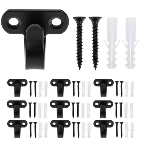 商品名:  NUOBESTY 14pcs Heavy Duty Stainless Steel Ceiling Hooks Versatile Wall Toggle Hooks for Indoor Outdoor Use Easy In...