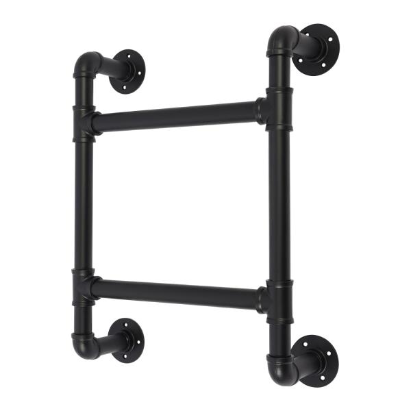 商品名:  2-Step Ladder Iron Ladders Wall-Mounted Bunk Bed Stair Replacement Egress Exit Ladder for Bedrooms, RVs, Dormitory...