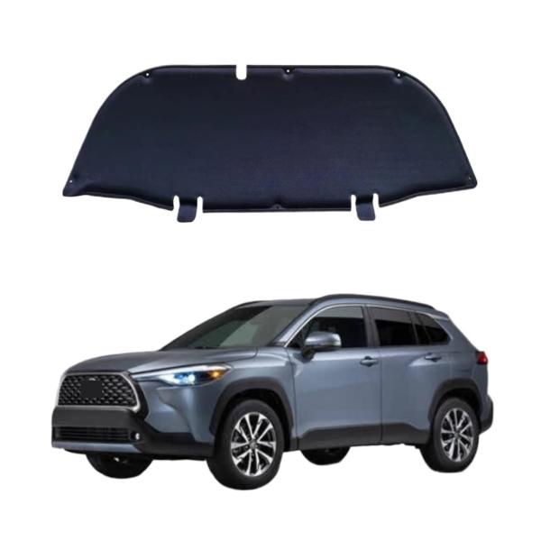 商品名:  Front Hood Engine Sound Pad,Compatible With Toyota Corolla Cross XG10 2022-2024 Sound Insulation Cotton Fireproof ...
