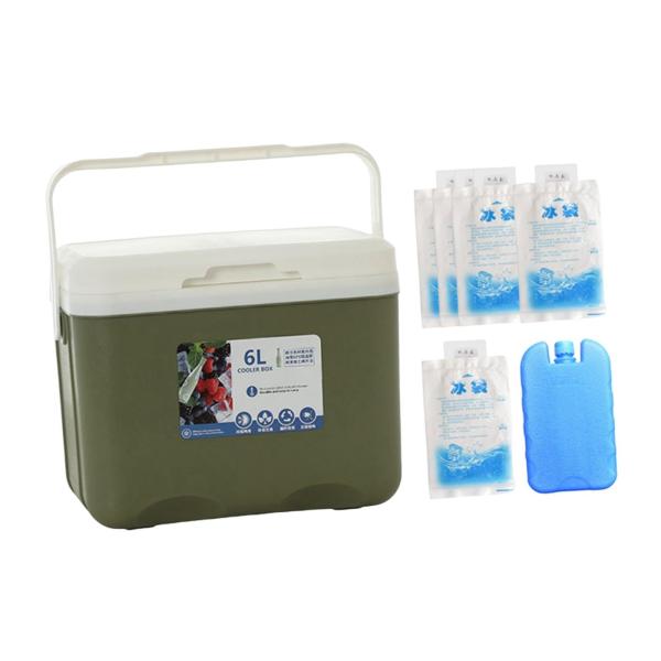 商品名:  Aosekaa Insulated Cooler, Ice Chest Box, Personal with Ice Pack Cold Storage Case for Outdoor Barbecue Stall Comme...