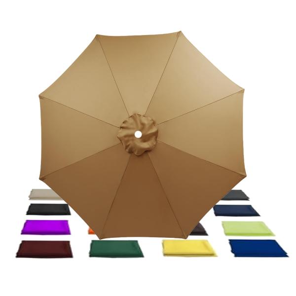 商品名:  IKVYVPM 13ft patio umbrella replacement canopy for 8 ribs Khakiブランド: IKVYVPM商品サイズ: 400cm商品番号: 色: Khaki海外の輸入品ショップ-世...