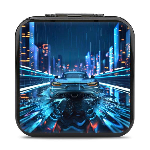 商品名:  Water Droplets Cool Sport Car Game Card Case Compatible with Switch Portable Memory Storage Holder with 12 Game Ca...