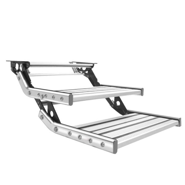 商品名:  LYDZUSDP Manual Camper Steps,Aluminum Alloy Single Ladder Rv Steps Foldable,for RV Camper Van Motorhome Travel Tra...
