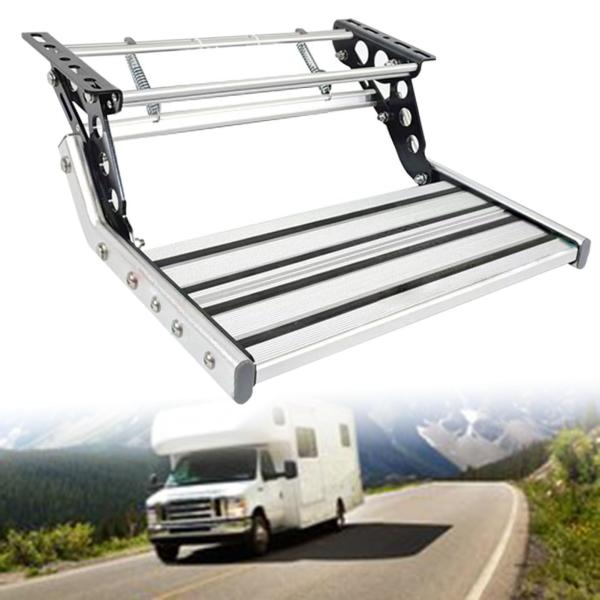 商品名:  LYDZUSDP Manual Camper Steps,Aluminum Alloy Single Ladder Rv Steps Foldable,for RV Camper Van Motorhome Travel Tra...