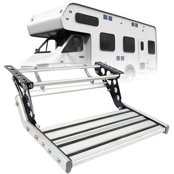 商品名:  LYDZUSDP Mobile Home Steps,Folding Manual Campervan Steps,Pull Down RV Stools,Caravan Stairs(Manual Layer)ブランド: LY...