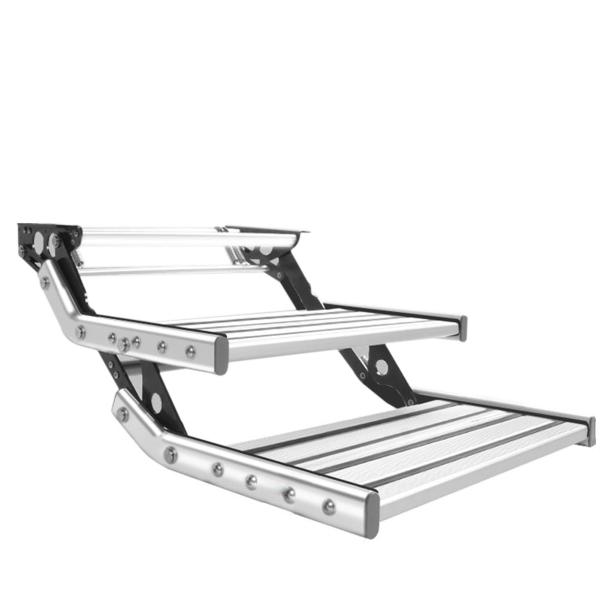 商品名:  LYDZUSDP Motorhome Steps,Aluminum Alloy Caravan Step RV Step Wide Non-Slip Surf-ace,Load Capacity for Motorhomes T...