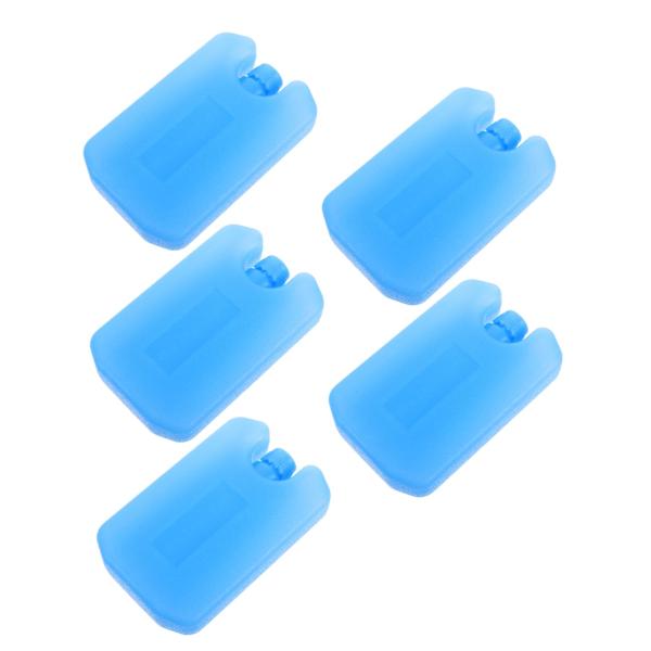 商品名:  Mikikit 5pcs Cooler Ice Packs: Ice Crystal Boxes Cooling Packs Refrigerator Cube Storage Bin Cooler Cold for Freez...